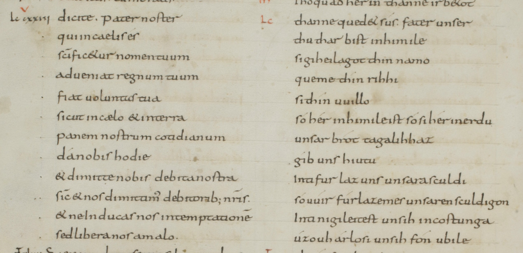 Comparative Philology Seminar: Old High German and Germanic Reading ...